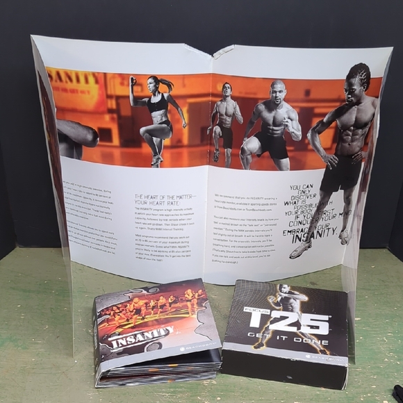 Beachbody | Other | Insanity And T25 Workout Dvd Set | Poshmark